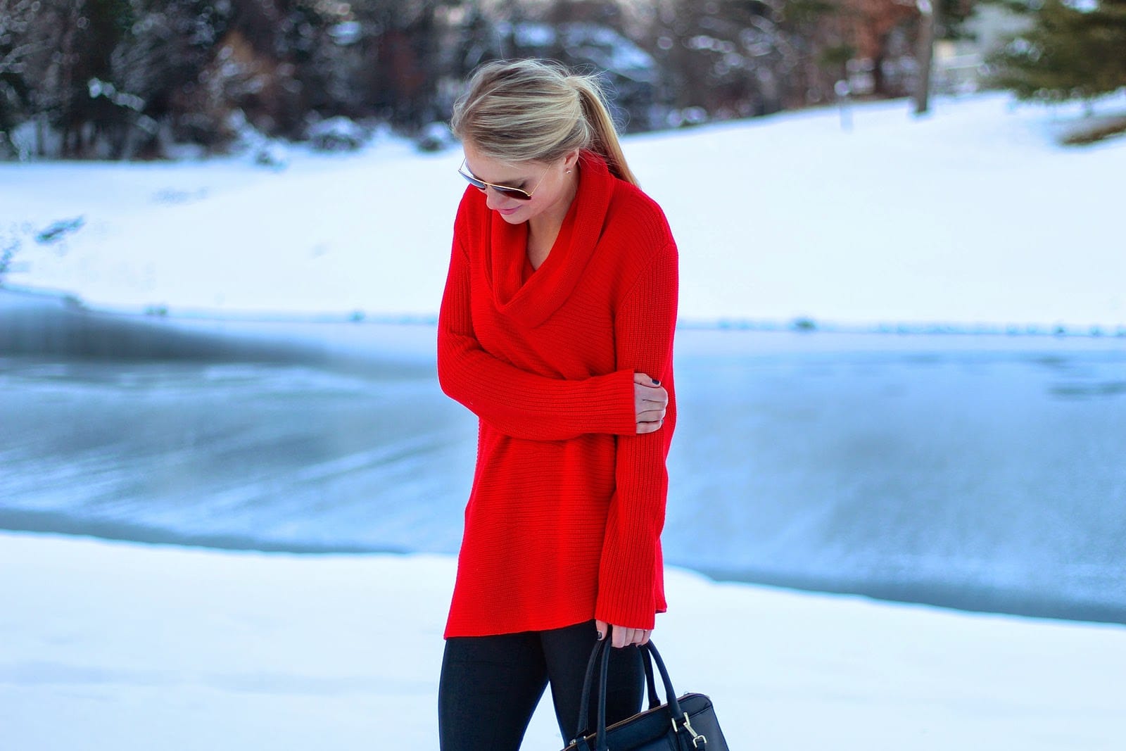 RED SWEATER - Styled Snapshots