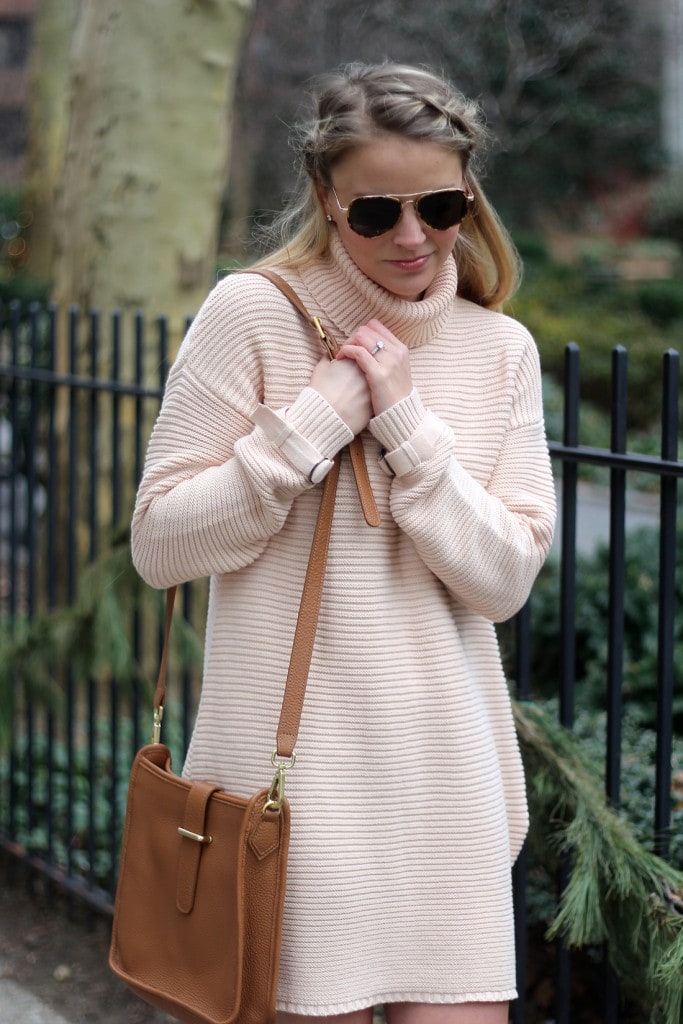PINK SWEATER DRESS - Styled Snapshots
