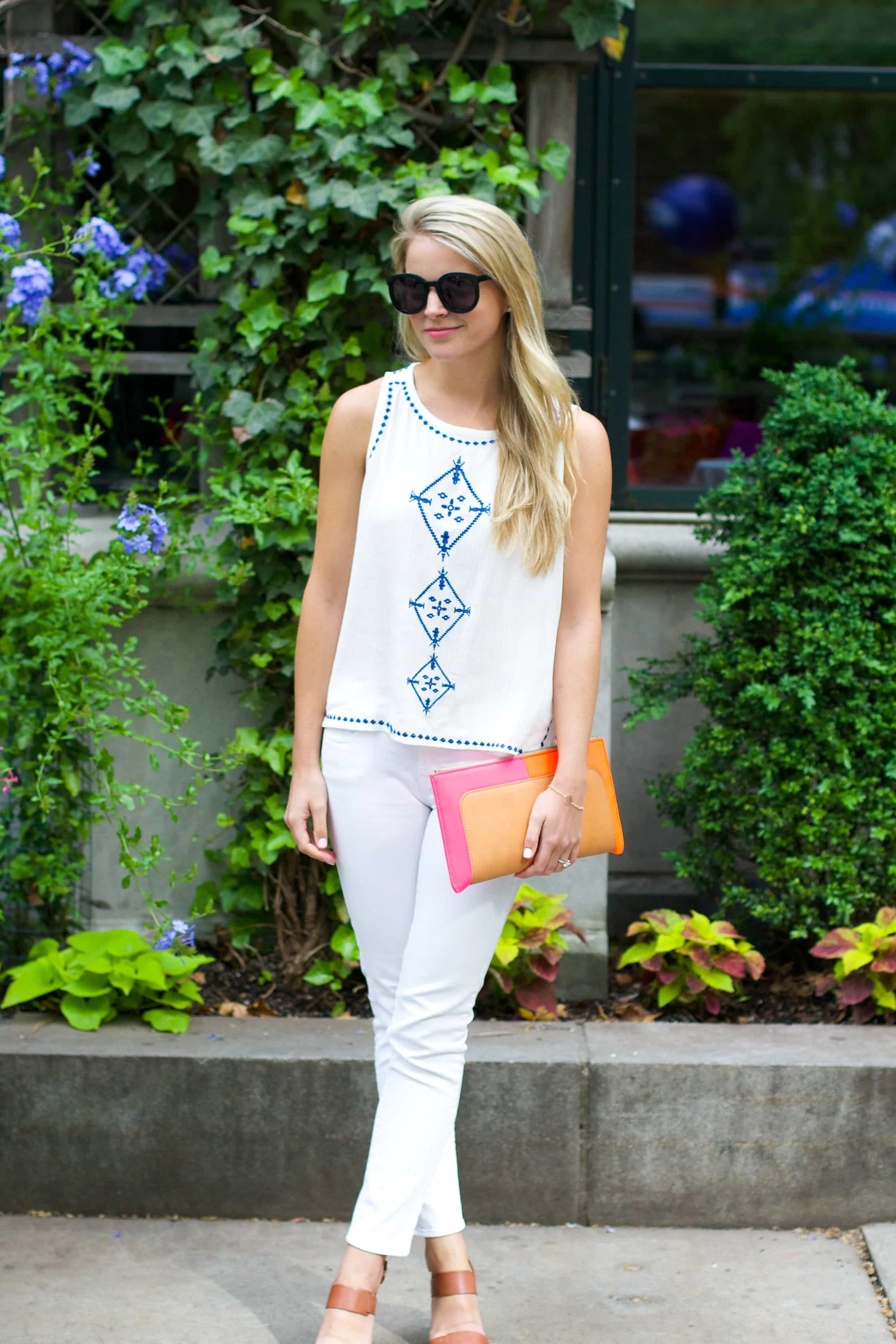 EMBROIDERED TANK - Styled Snapshots