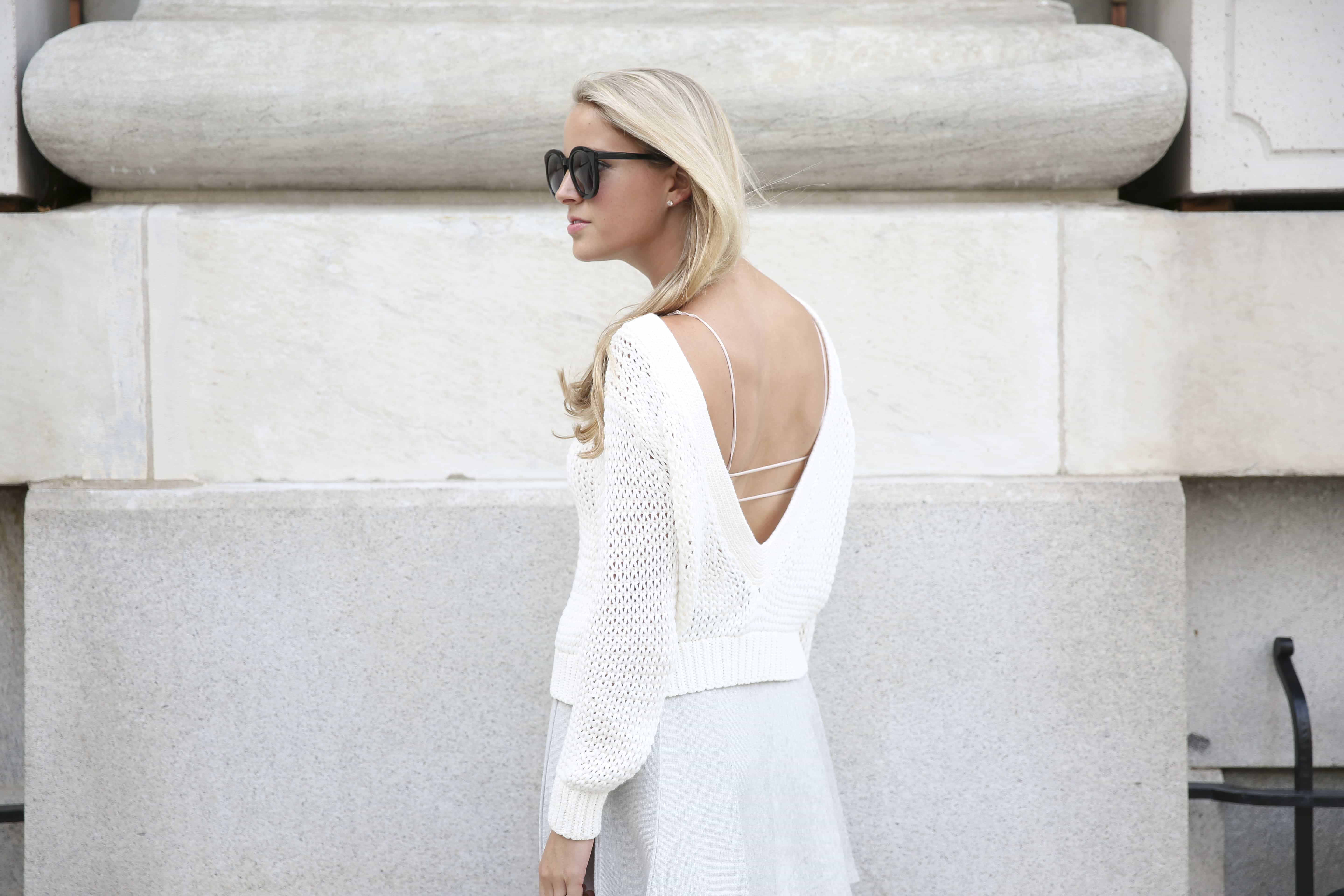 V-BACK SWEATER - Styled Snapshots