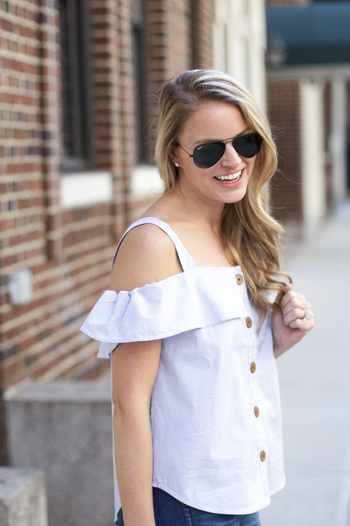 COLD SHOULDER TANK - Styled Snapshots