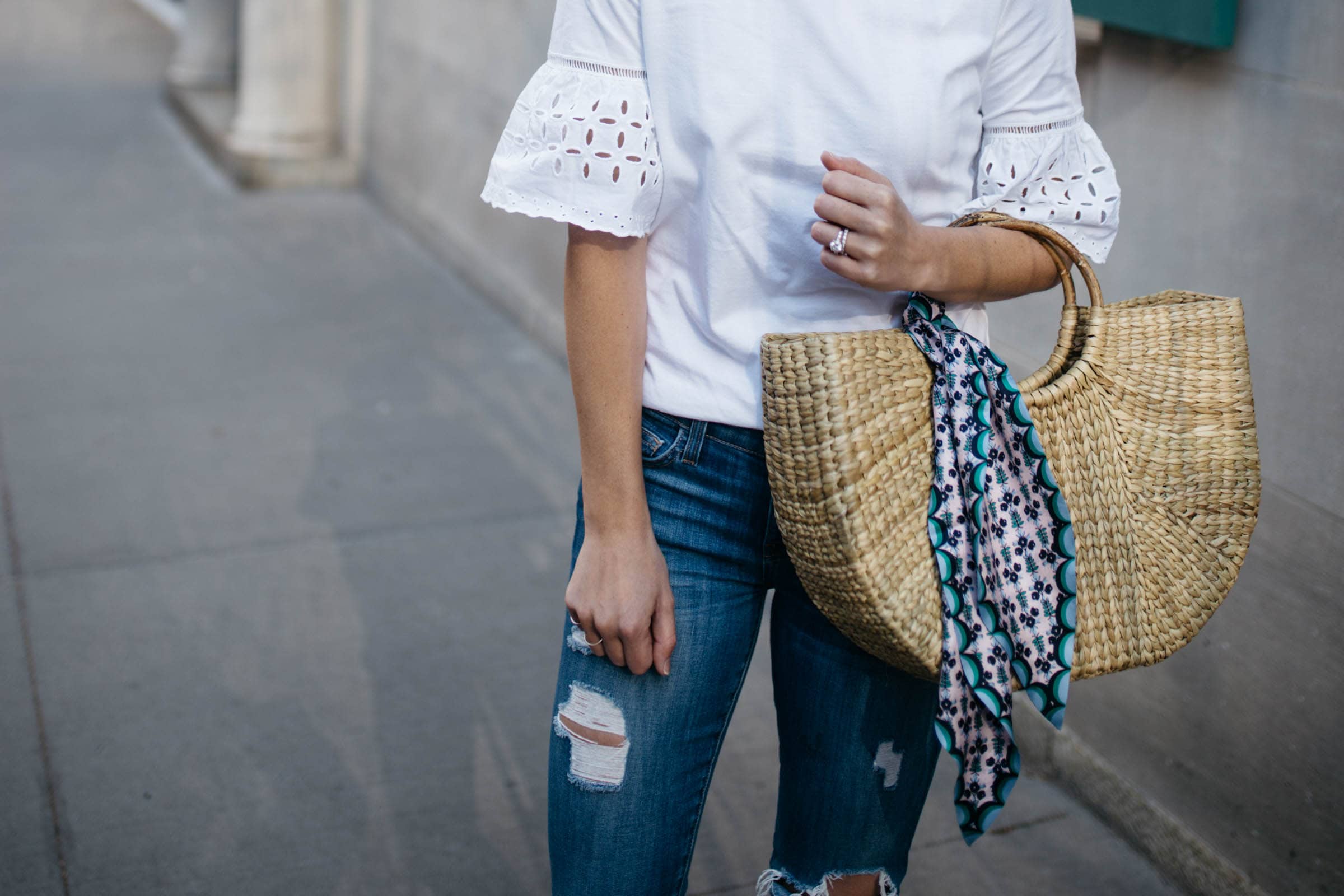 5 Flare Sleeve Tops For Spring - Styled Snapshots