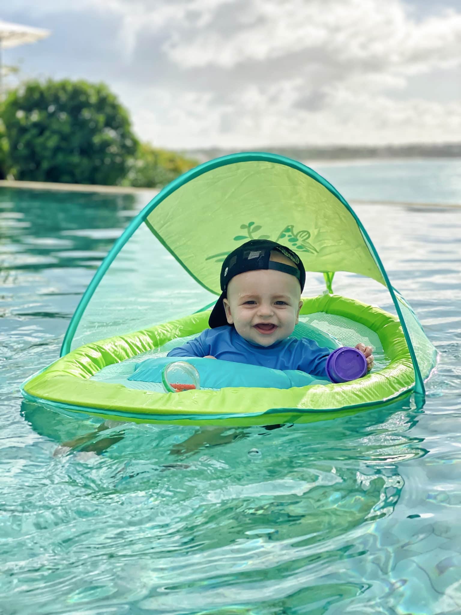 Tips For Traveling With A Baby: Beach/Pool Edition - Styled Snapshots