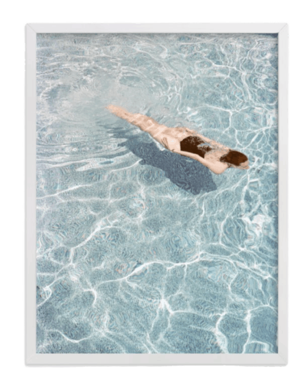 Going for a Swim Art - Styled Snapshots