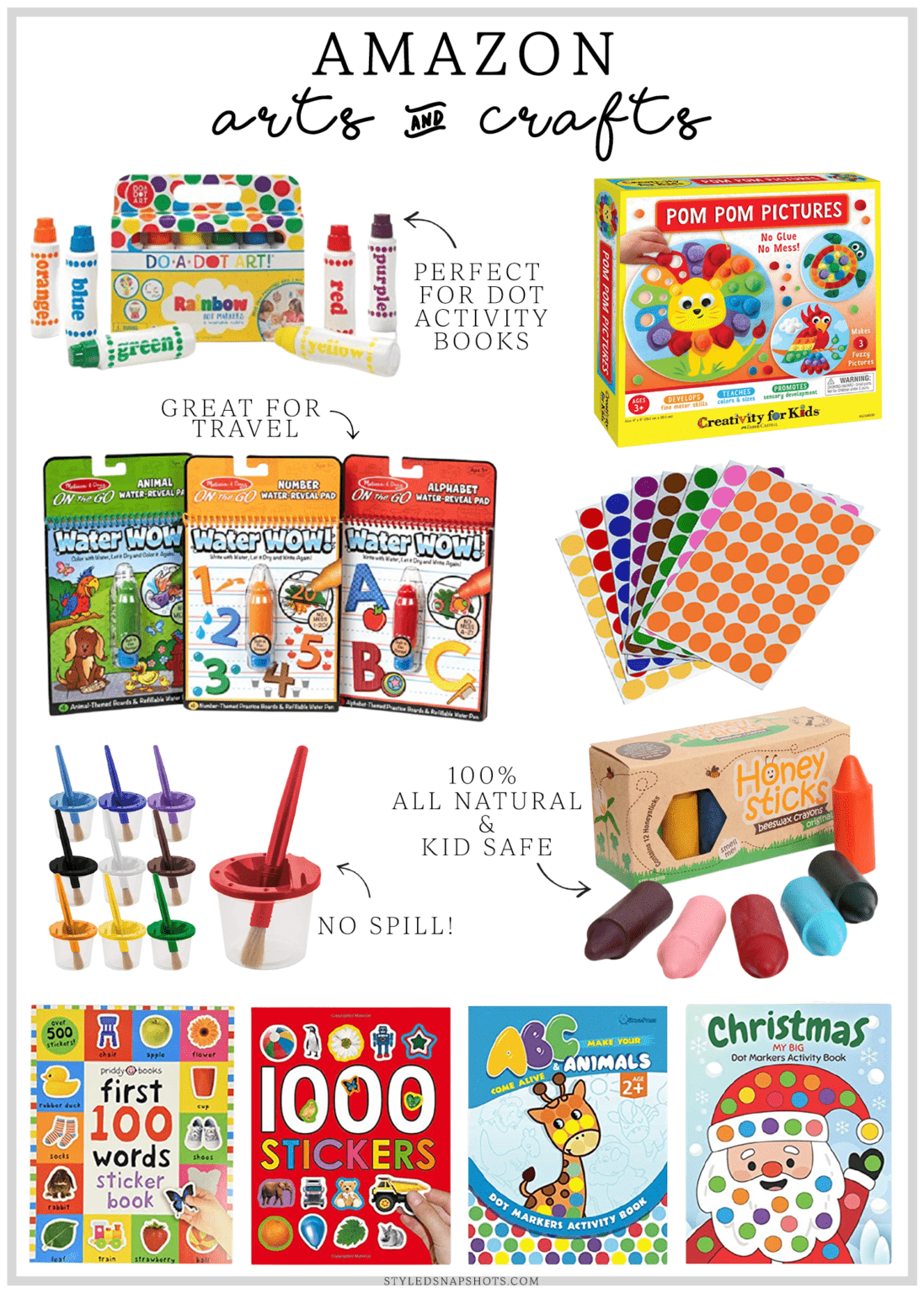 Amazon: Kids Art & Crafts - Styled Snapshots