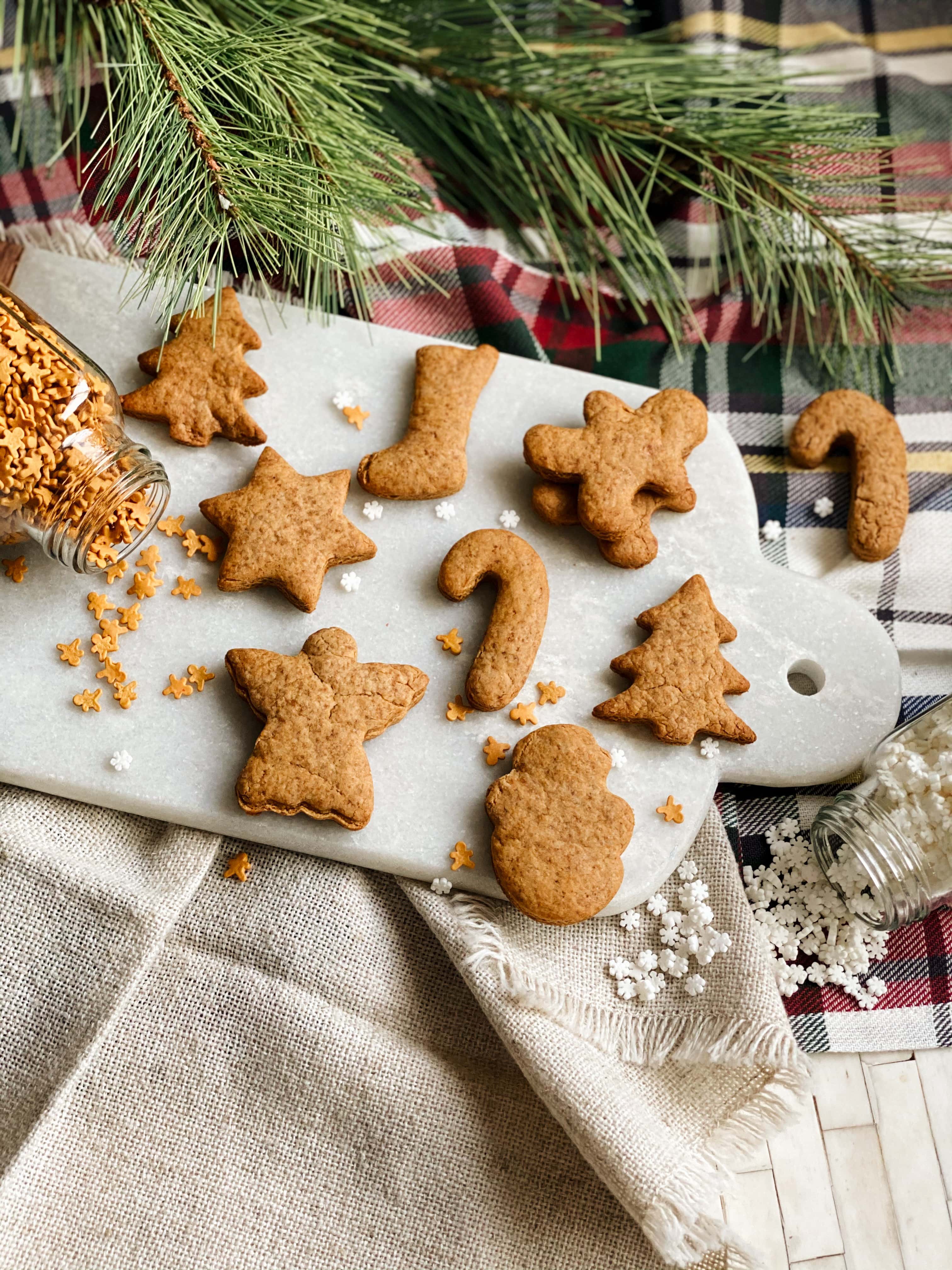 Gingerbread Graham Crackers - Styled Snapshots