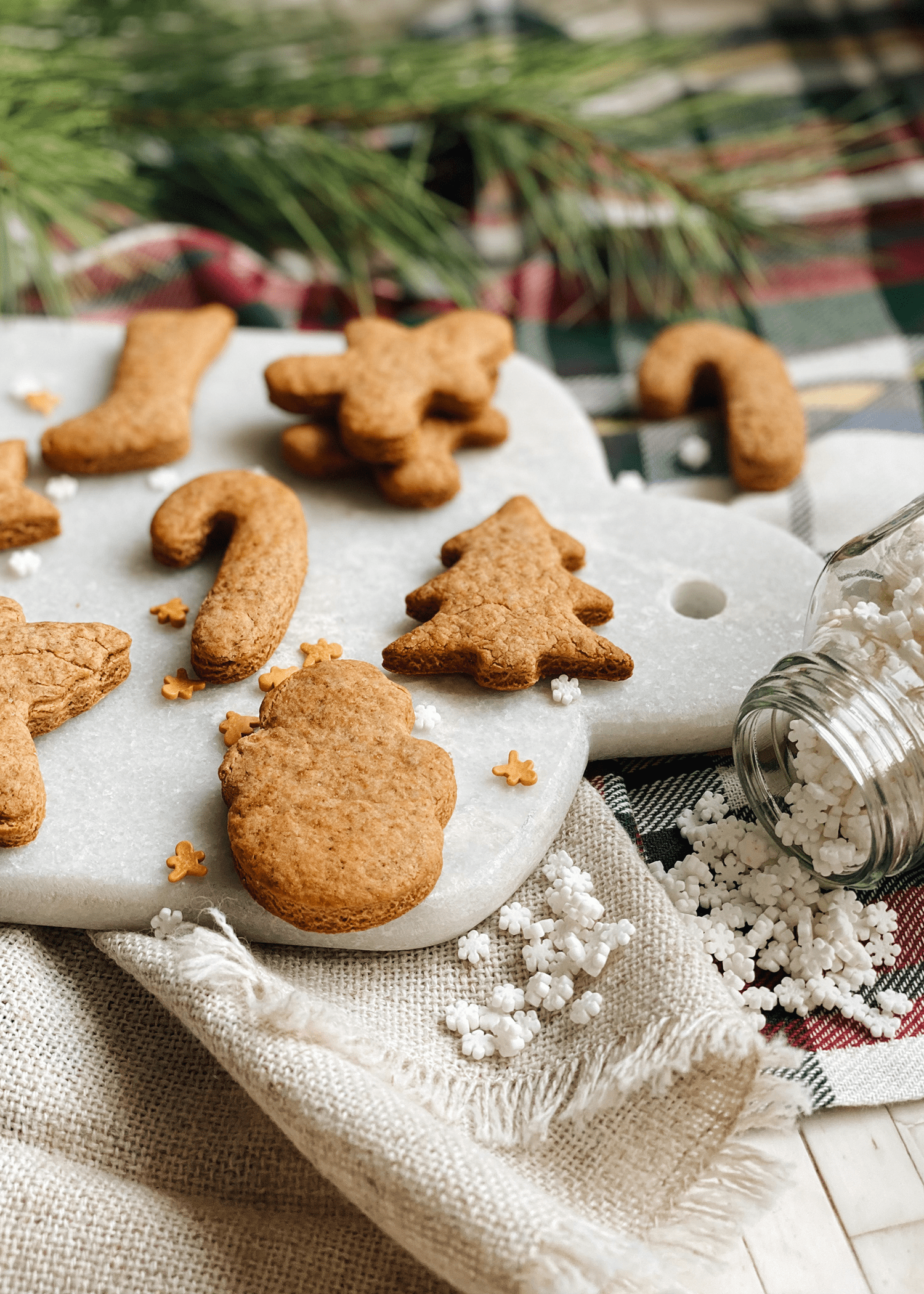 Gingerbread Graham Crackers - Styled Snapshots
