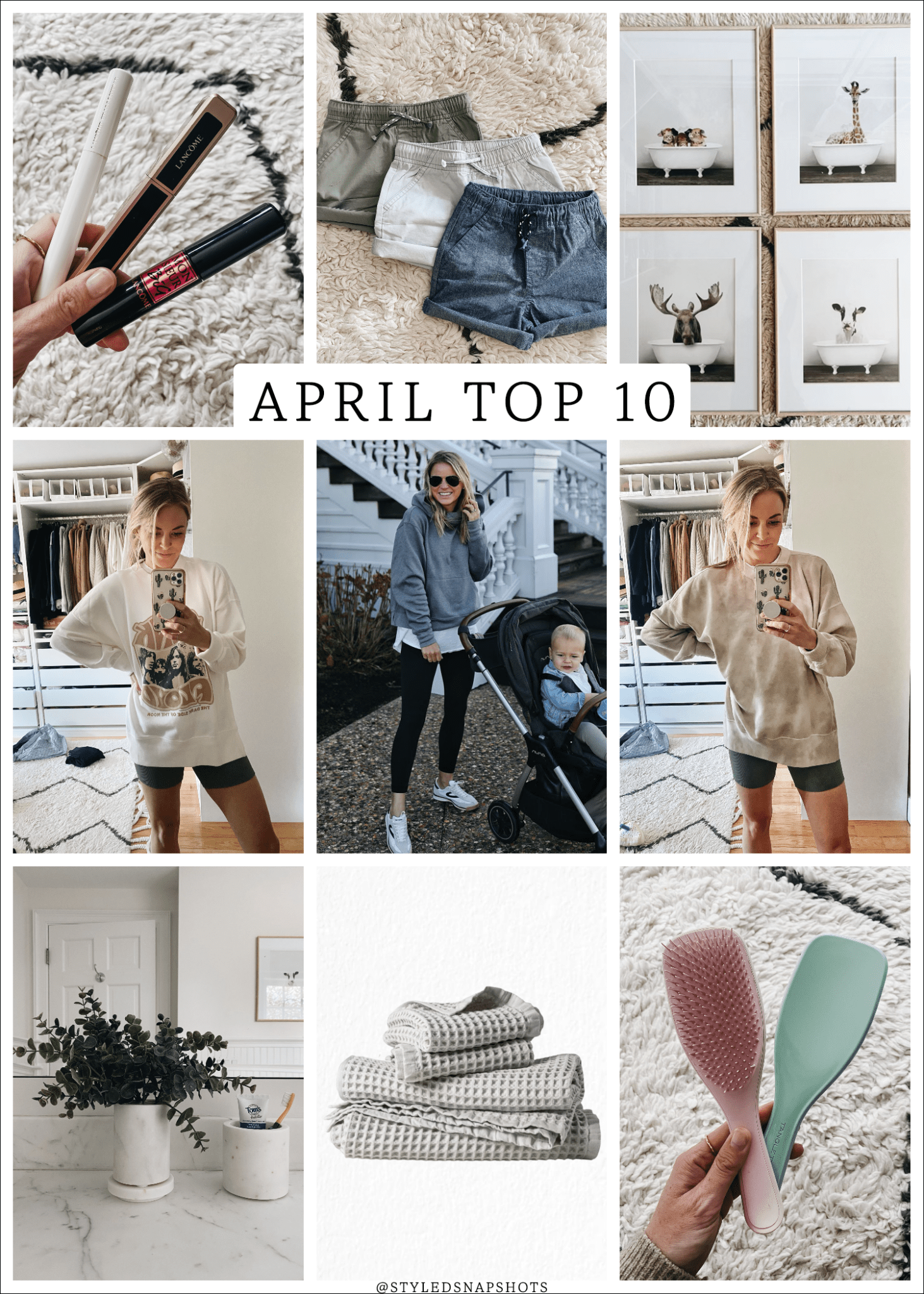 April Top 10 - Styled Snapshots