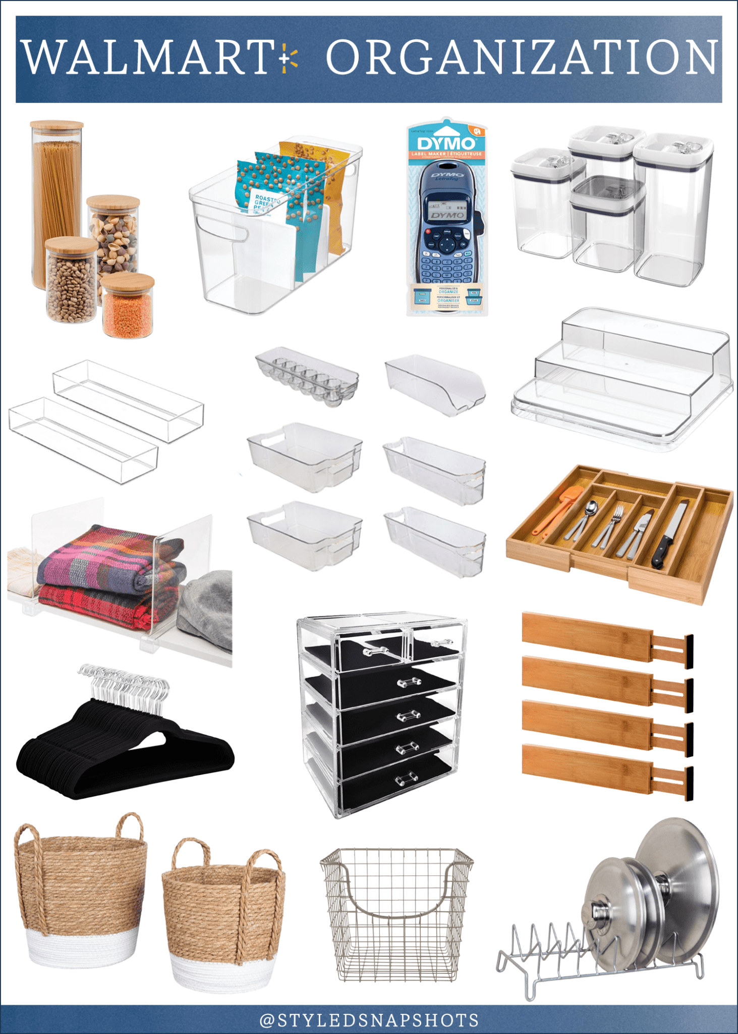 Walmart+ Organization Picks - Styled Snapshots